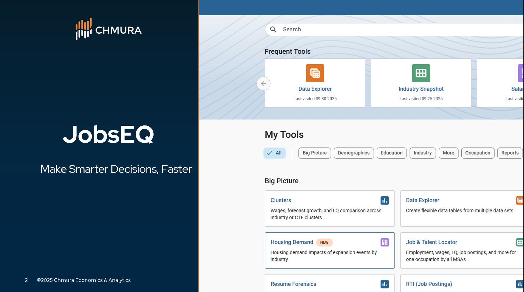 Labor Market Research Solutions | JobsEQ by Chmura