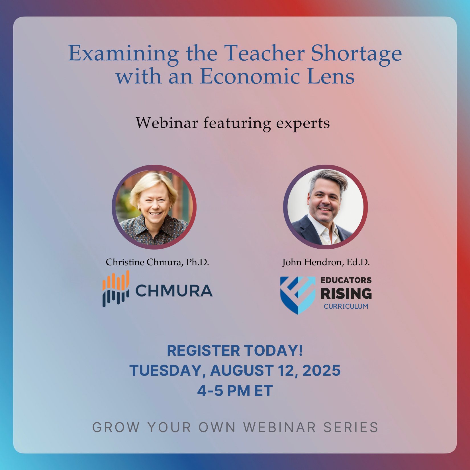 Events & Webinars | Chmura Economics & Analytics